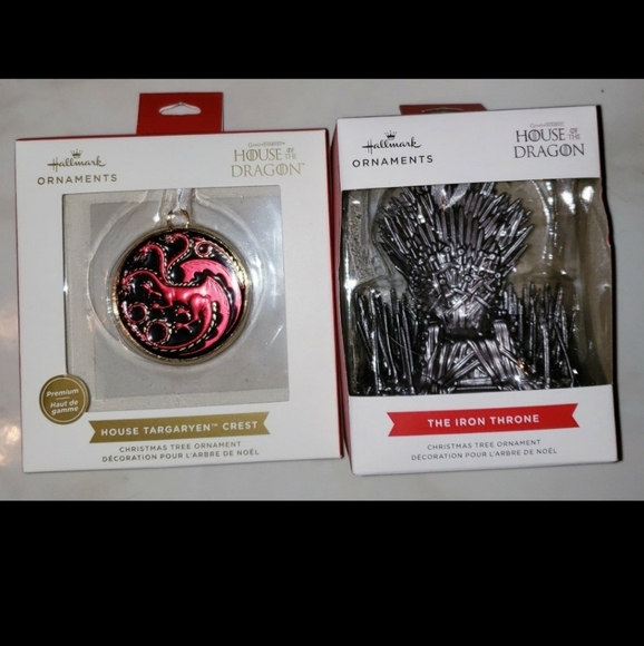 Hallmark | Holiday | Hallmark House Of The Dragon Targaryen Crest ...